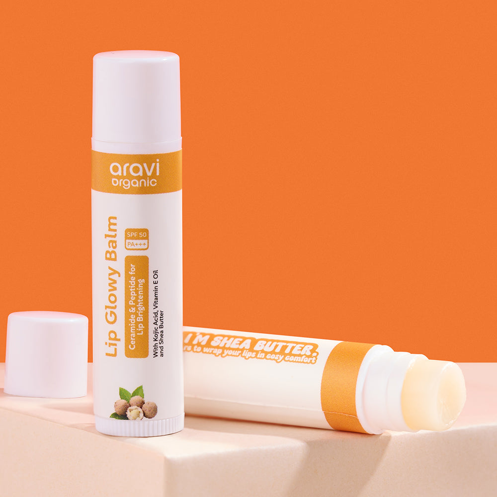Lip Glowy Balm With SPF 50 PA+++ For Lip Brightening & Protection - 5g ...